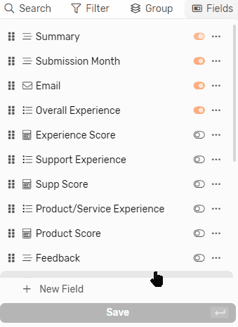 Workiom Help Center | Show/Hide & Order Fields